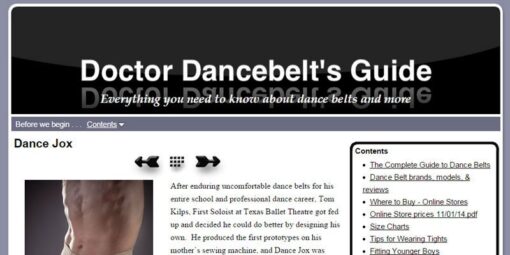 Dance Jox | The Purpose of Dance Belts